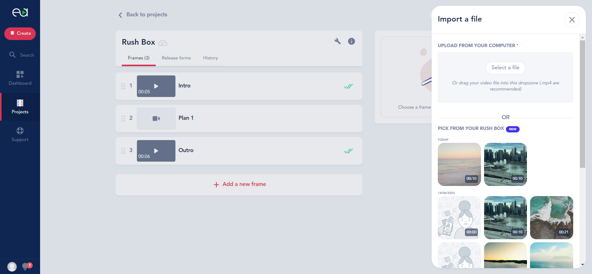 Transfer videos from my phone to my computer with the Rush Box ...